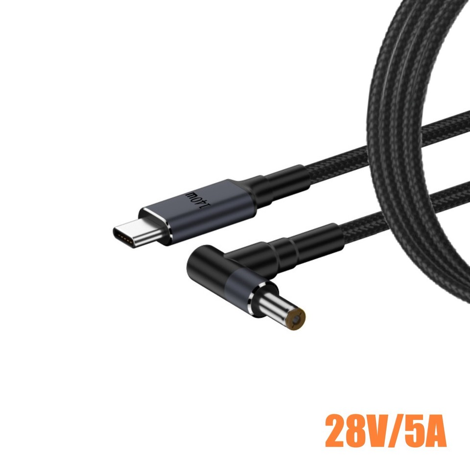 USB Type C TO Laptop 140W PD Charger Adapter Charging Cable converter ...