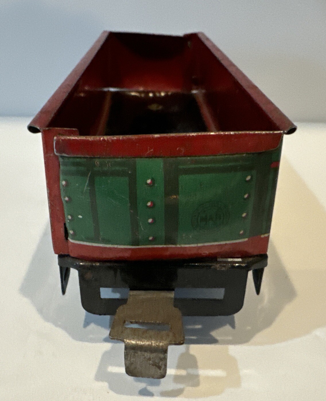 Marx O Scale Rock Island CRI&P Gondola 552 1-way Couplers Tin Train Car ...