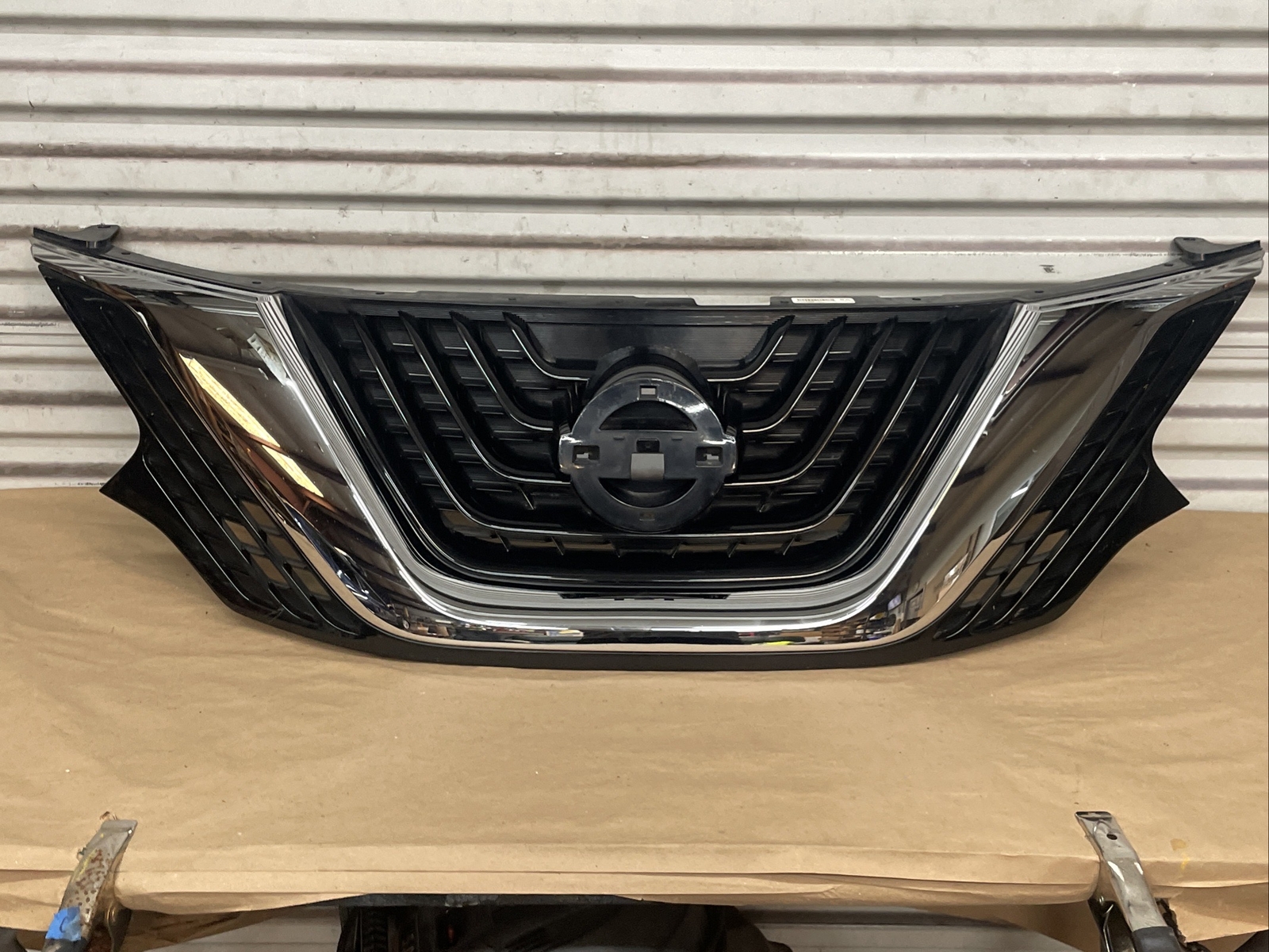 2015-2019 Nissan Murano Front Grill Grille Black Chrome W/OCamera OEM ...