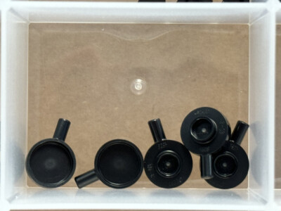 LEGO Parts - Black Minifigure, Utensil Frying Pan - No 4528 - QTY 5 | eBay