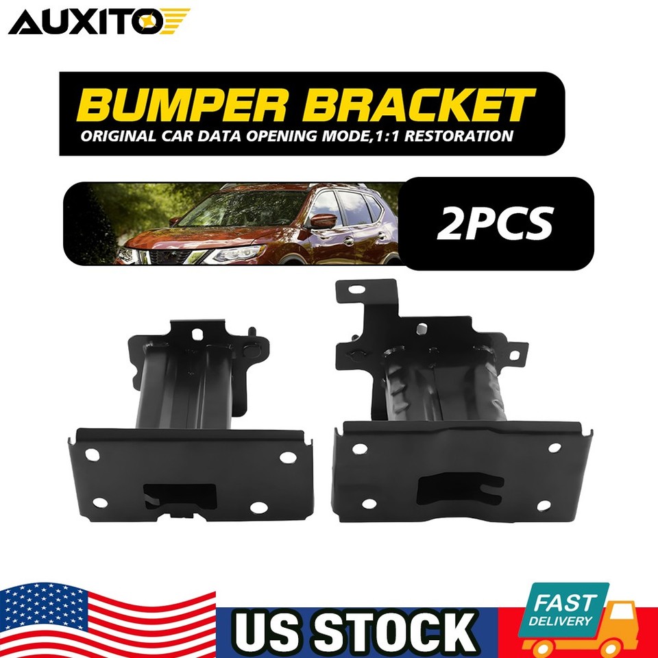 For 2014-19 Nissan Rogue Front Bumper Support Retainer Brackets Steel ...