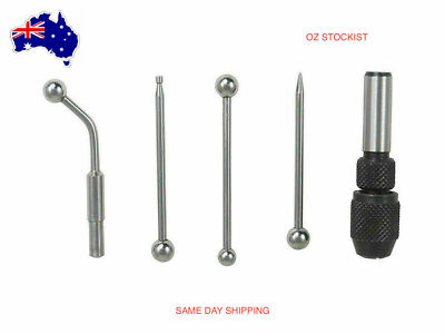 Wiggler set center finder set suited for Milling Machines finds datams ...