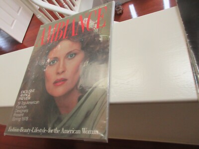 Ambiance Magazine Premier Issue 1977 Faberge Inc., Top Amer. Fashion ...