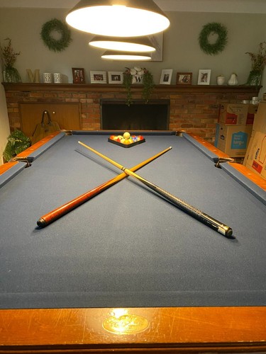 Olhausen Classic 8' Billiard Table - Navy felt | eBay