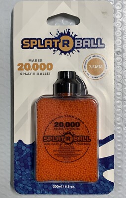 Splat R Ball 20,000 Rounds 7.5mm Orange Ammo Certified Splat-R-Ball ...