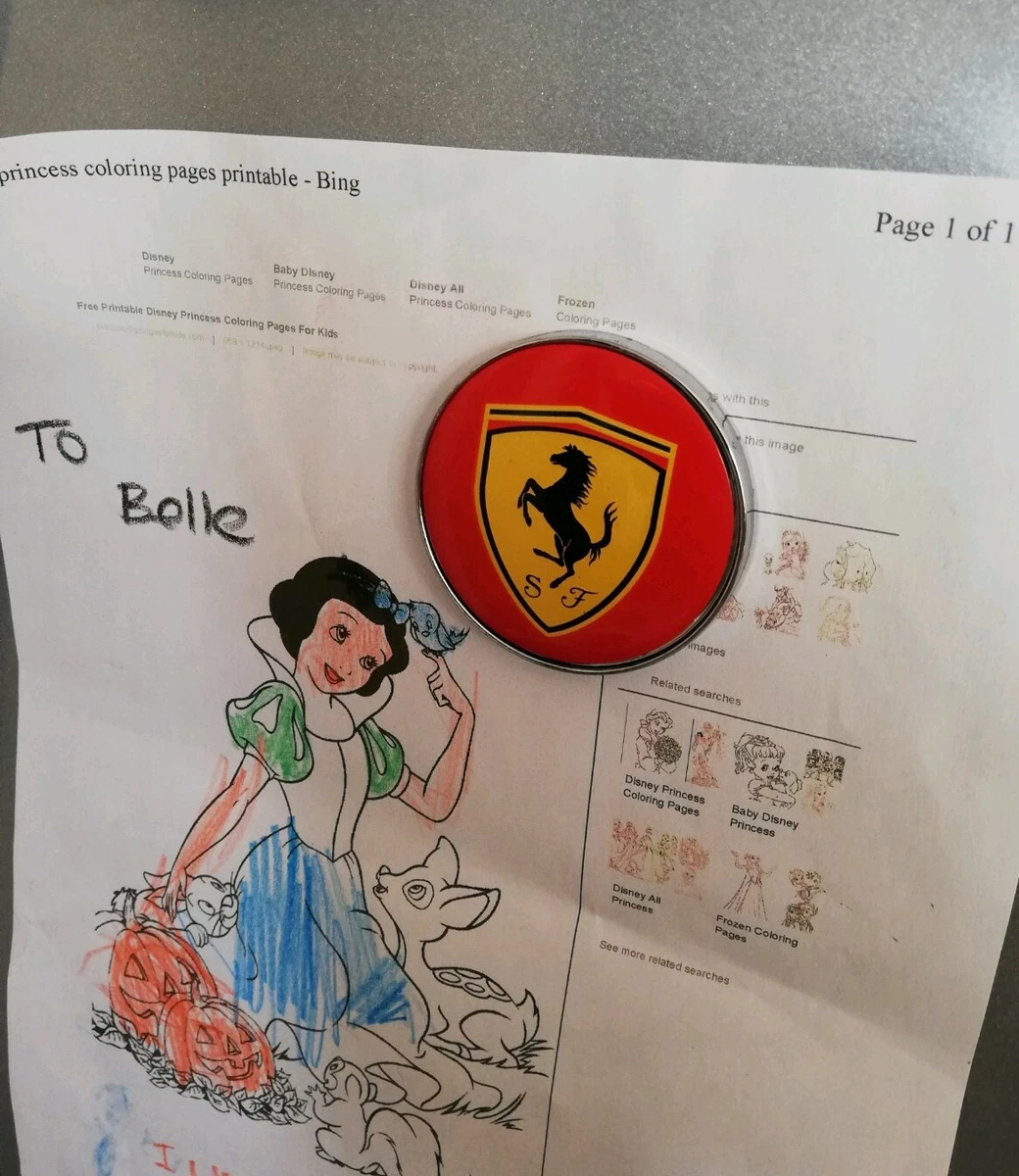 Enzo Ferrari Coloring Pages