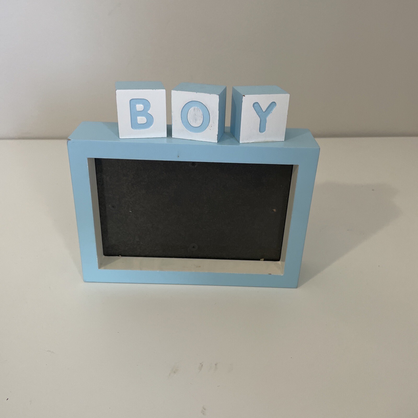 Baby Boy Picture Frame Baby Blue Family Pictures | eBay