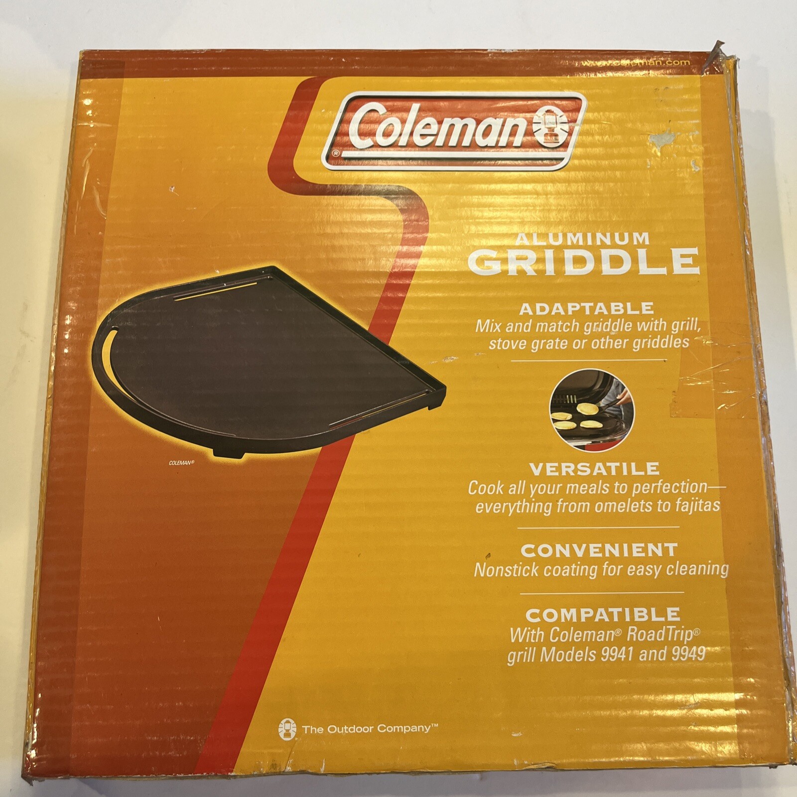 Coleman Stove Aluminum Griddle Compatible Grill Model 9941 & 9949 | eBay