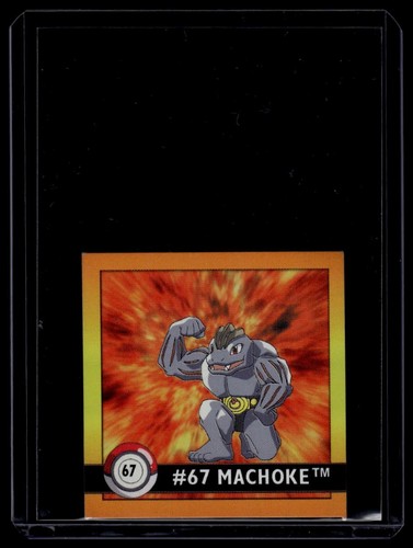 Pokemon 1999 Artbox Sticker #67 Machoke Series 1 | eBay