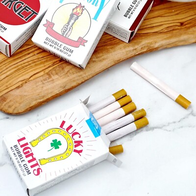 Classic Bubblegum Candy Cigarettes, 1 Pack , Worlds Confections, they ...