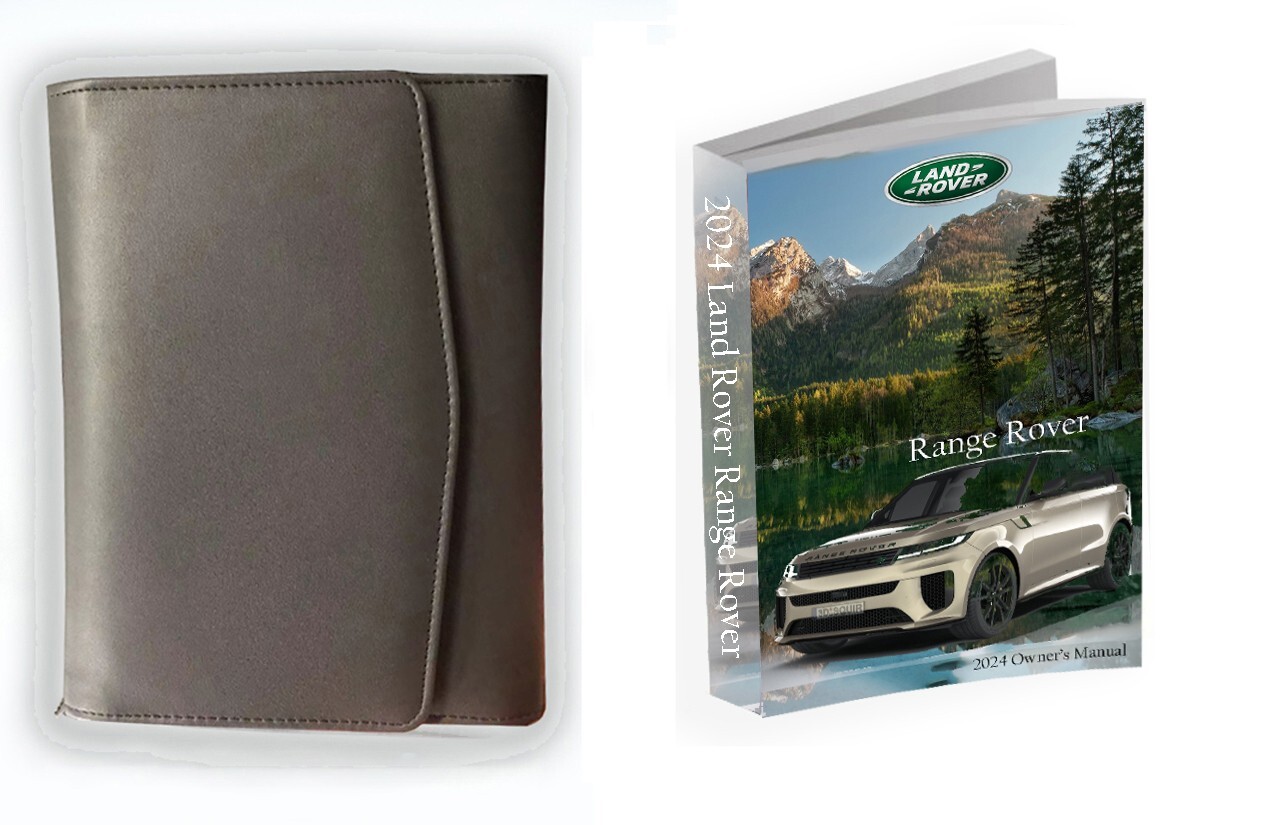 Owner Manual 2024 Land Rover Range Rover Owners Manual Factory Glovebox ...