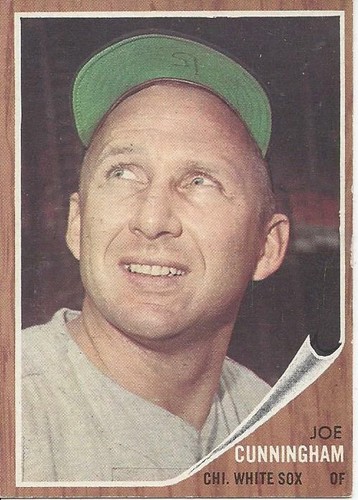 1962 Topps Joe Cunningham 195 White Sox VG | eBay