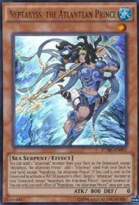 NEPTABYSS, THE ATLANTEAN PRINCE *** (MINT/NM) BOSH-EN092 YUGIOH! | eBay