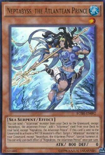 NEPTABYSS, THE ATLANTEAN PRINCE *** (MINT/NM) BOSH-EN092 YUGIOH! | eBay
