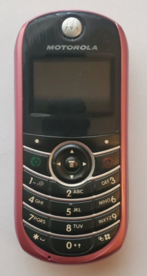 Motorola Model TFC139PKB Pink Phone Tracphone & Sim, Untested, See ...