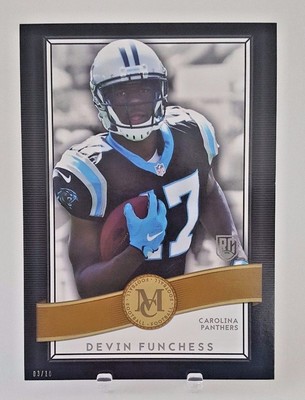 2015 TOPPS MUSEUM DEVIN FUNCHESS RC 5X7" JUMBO ART CARD SP GOLD #/10 ...