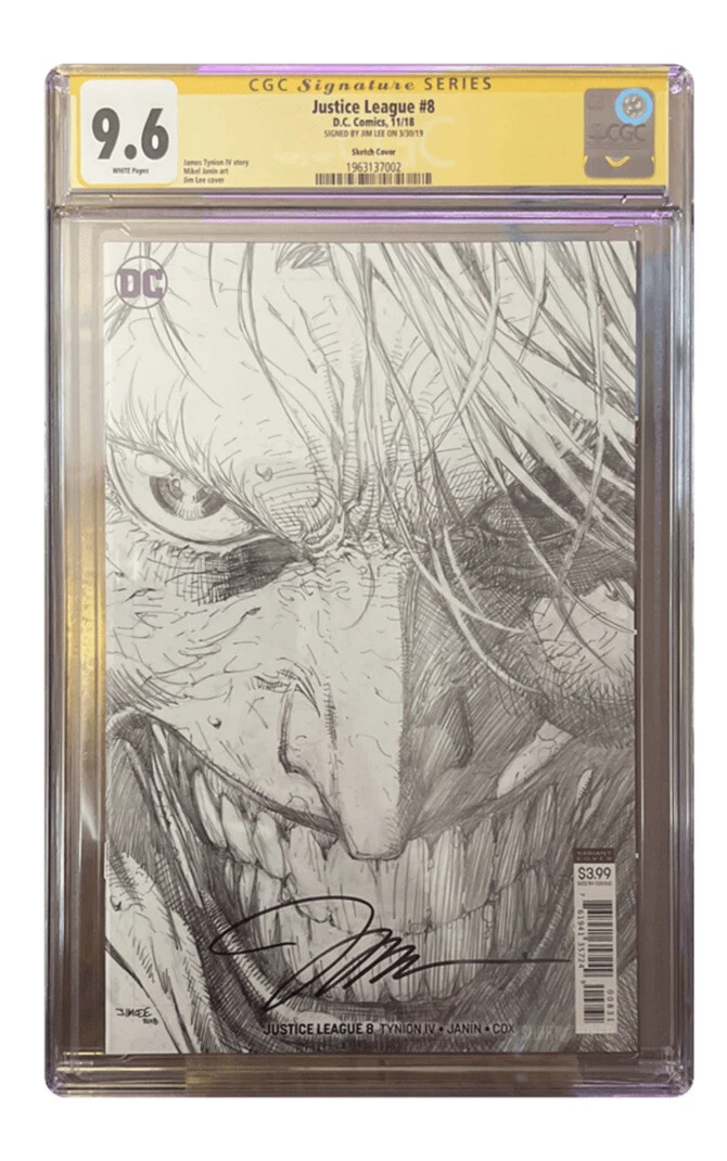 Jim Lee Joker Sketch