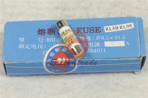 20Pcs New ceramic Fuse 1A 500V 8.5x31.5mm R014 RL8B RL98 | eBay