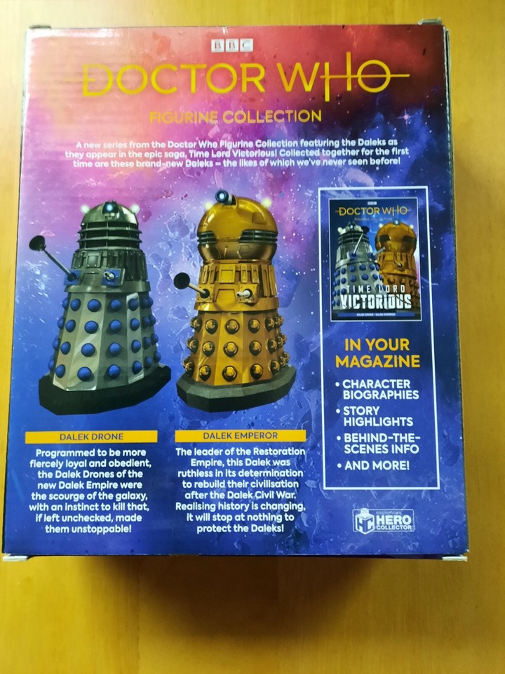 Doctor Who Drone and Dalek Emperor Time Lord Victorious Figure Set TLV ...