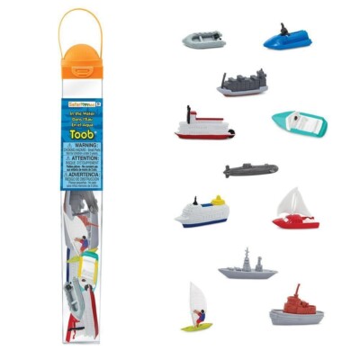 In the Water 11 Pieces 1.5" to 3" Length Toob Safari #682804 Plastic ...