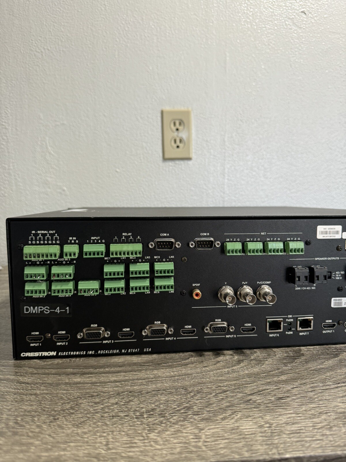 Crestron 3 Series DMPS3-300-C Digital Media Presentation System ...