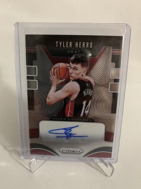 2019-20 Panini Prizm - Rookie Signatures #RS-THR Tyler Herro (AU, RC ...