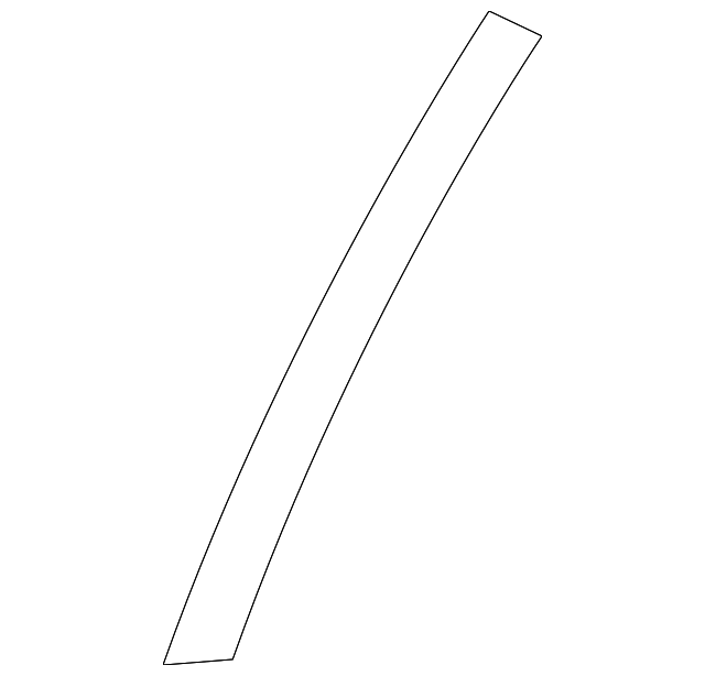5874247020 Genuine Toyota Protector Quarter Panel LH 58742-47020 for ...
