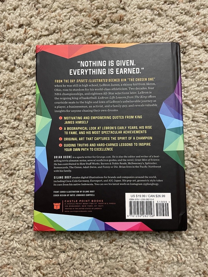 LeBron: Life Lessons from the King by Brian Boone (2022, Hardcover ...