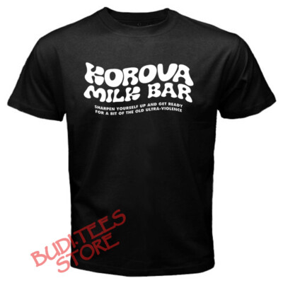 Korova Milk Bar Clockwork Orange Movie Men's Black Size S-5XL | eBay