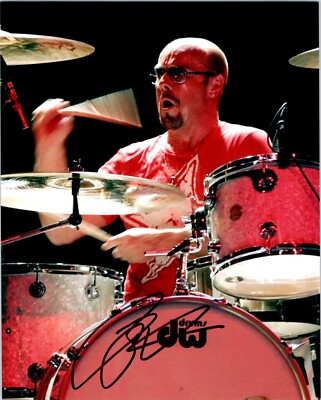 BLACK COUNTRY COMMUNION JASON BONHAM SIGNED AUTOGRAPHED 8X10 DRUMMER ...