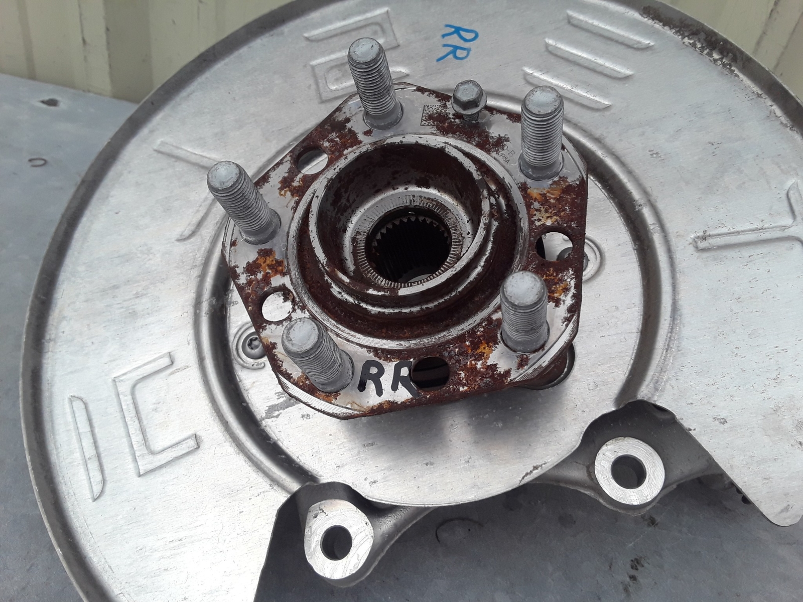 2017-2022 TESLA MODEL 3 M3 AWD REAR RIGHT SIDE SPINDLE KNUCKLE WHEEL ...