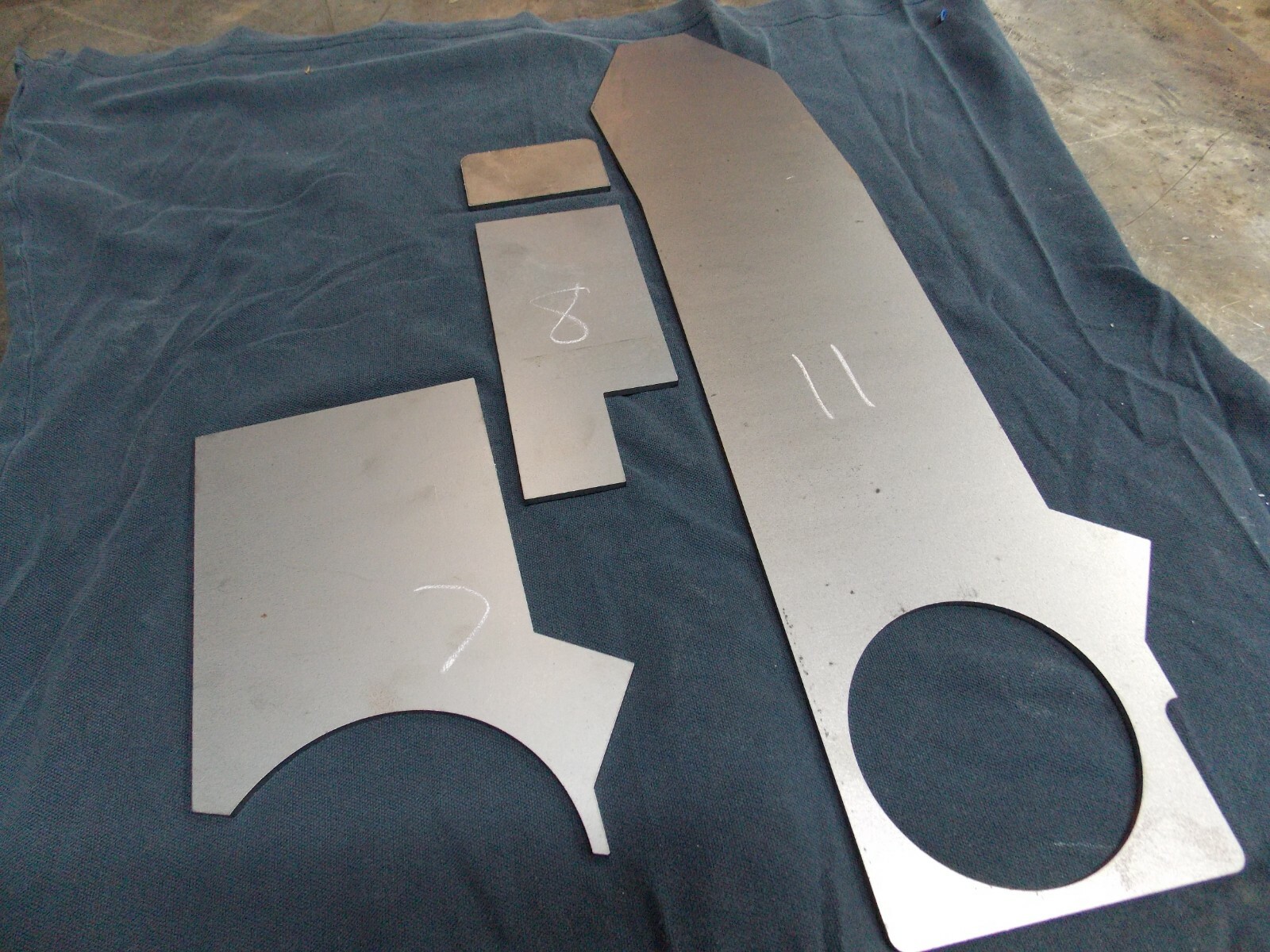 87-95 Jeep Wrangler YJ Front Frame Rust Repair - Driver & Passenger ...