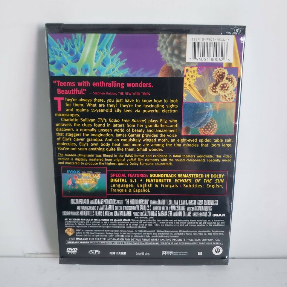 IMAX: Hidden Dimension (DVD, 2005) 794051800626| eBay