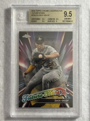 2024 Topps Chrome Logofractor Edition Future Stars FSLE-14 Zack Gelof ...