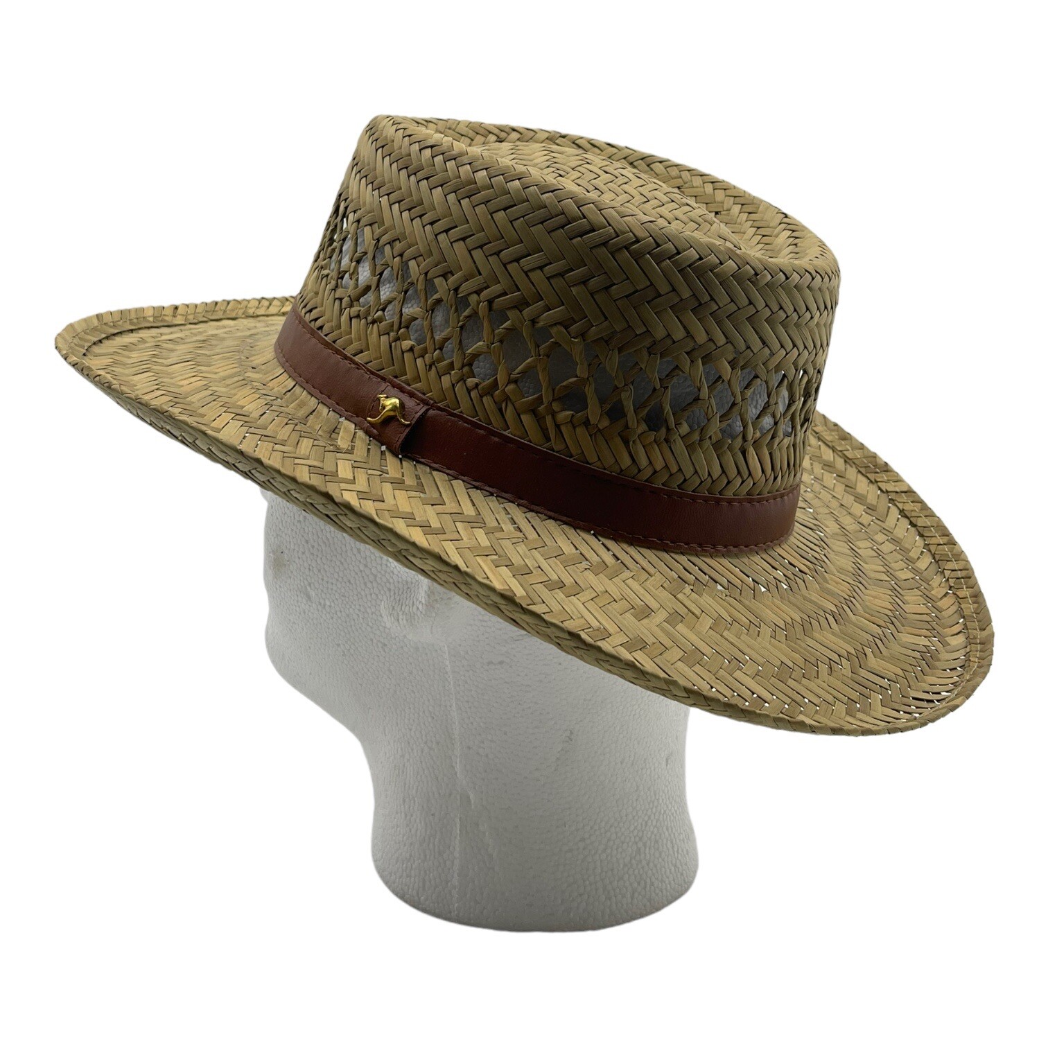 Vintage DPC Dorfman Pacific Co. Woven Straw Panama Hat Unisex OSFM ...