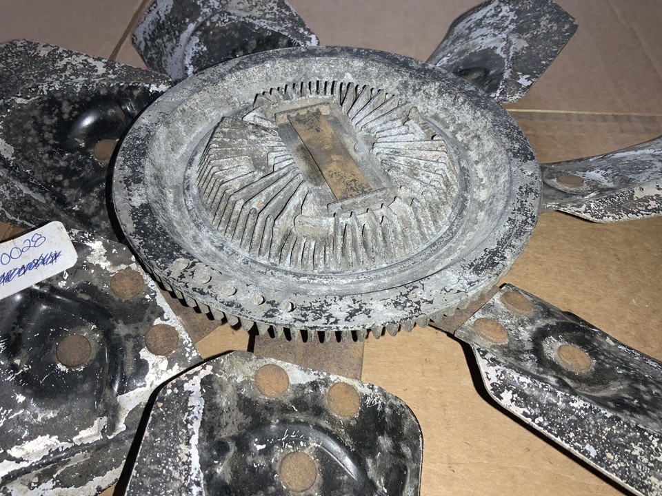 1968-1982 Chevy 7 Blade Fan GM w/Clutch | Genuine OEM | 19.5 Inches ...