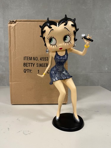 Very Rare Betty Boop - Figurine Item No. 4553 'Betty Singer’ | eBay UK