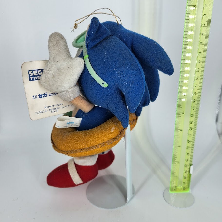 Sonic The Hedgehog Plush 1994 SEGASONIC Vintage Japan SUPER RARE | eBay