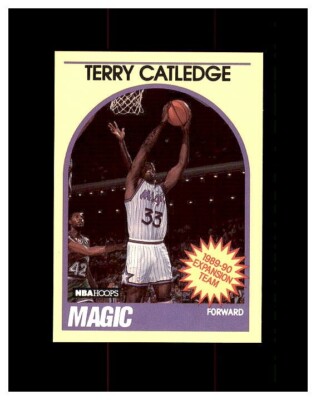 1989-90 NBA Hoops Superstars yellow TERRY CATEDGE #70 | eBay