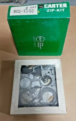 NOS Carter 902-1050 carburetor zip kit 1977 Buick Pontiac 8cyl 301 CID ...