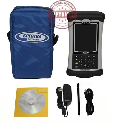 SPECTRA NOMAD SURVEY PRO DATA COLLECTOR, TOTAL STATION, TRIMBLE, TOPCON ...