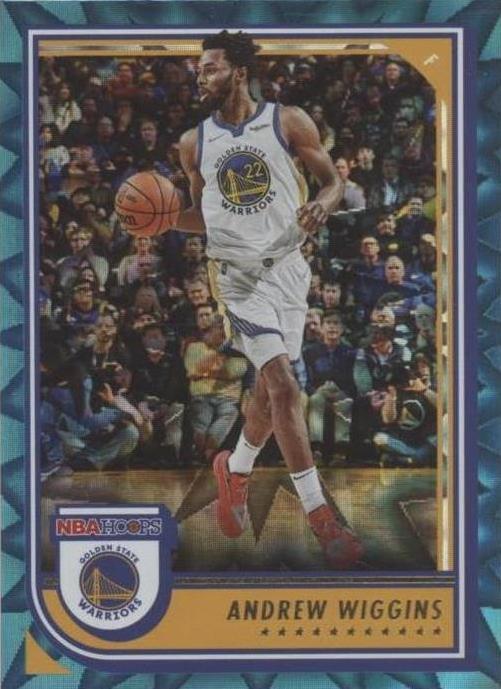 2022-23 Panini NBA Hoops - Andrew Wiggins #227 Teal Explosion for sale ...