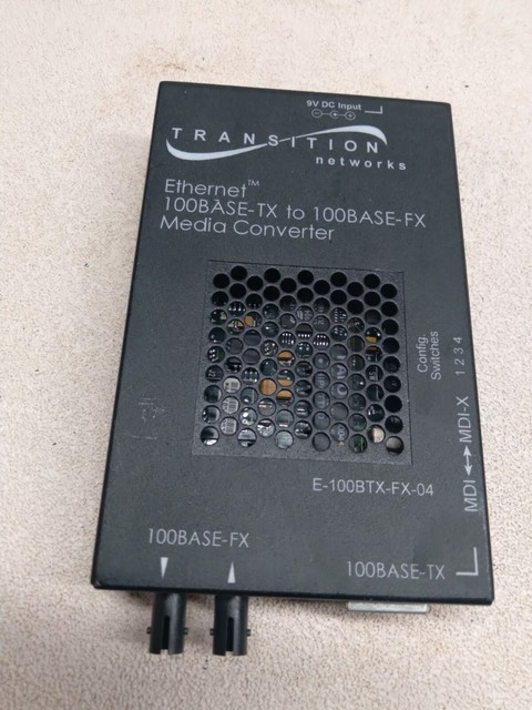 Transition media converter E-100BTX-FX-05(SC)NA for sale online | eBay