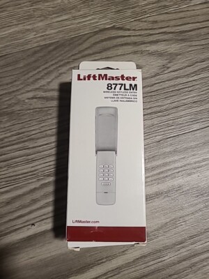 LiftMaster 877LM Entry Wireless Keyless Garage Door Opener Keypad OEM ...