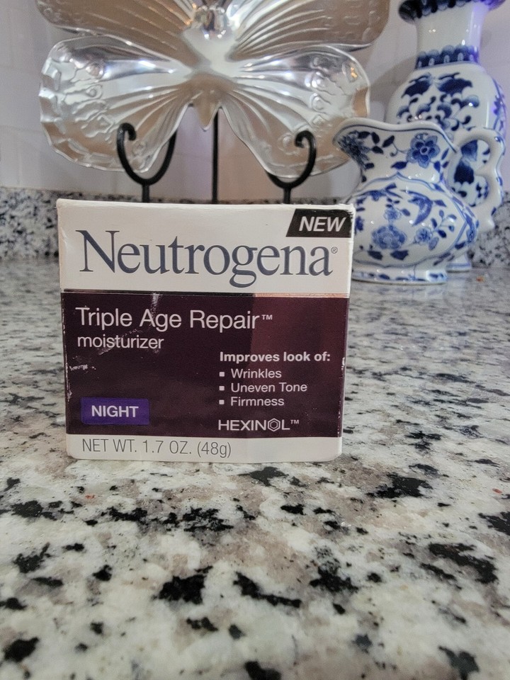 Neutrogena Triple Age Repair Moisturizer Night 1.7oz./48g New In Box ...