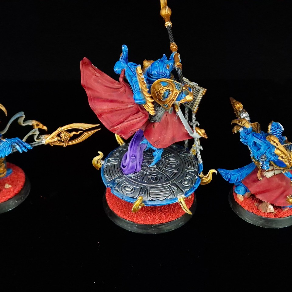 Warhammer 40k Thousand Sons Sorcerers Painted Chaos Space Marines | eBay
