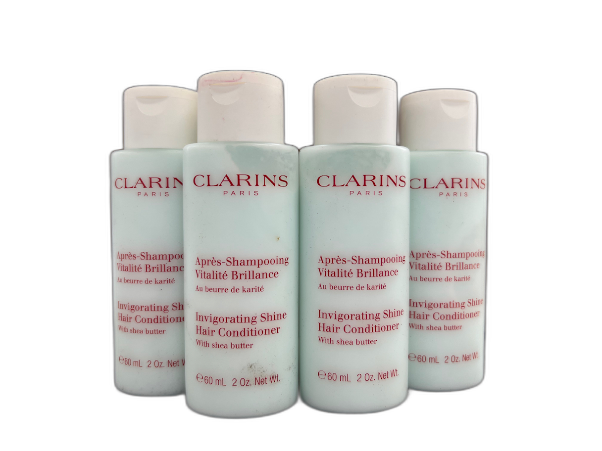 Clarins Invigorating Shine Hair Conditioner with Shea Butter 4 Pack - 8 Oz for sale online | eBay