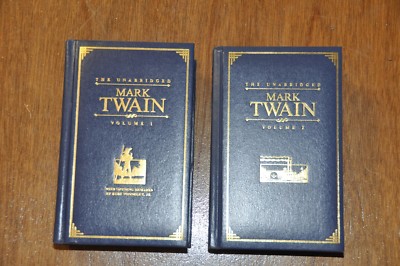 MARK TWAIN 2 Vol Set ~ Unabridged ~ Classic Editions | eBay