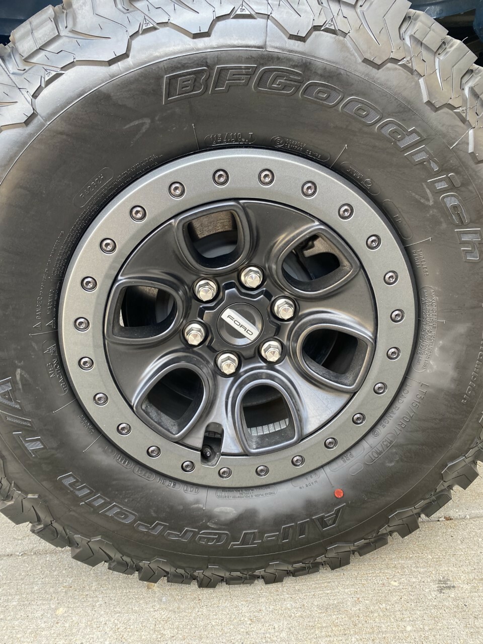 17" FORD RAPTOR WHEELS TIRES BEADLOCK F-150 NEW TAKE OFFS STOCK OEM ...