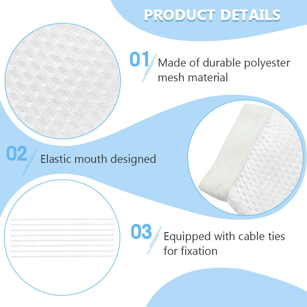 With Cable Ties Washing Machine Lint Trap Discharge Hose Screen Filter ...